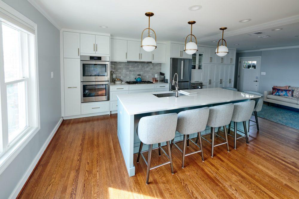 Kitchen Island Seating for 6 - Bath Plus kitchen